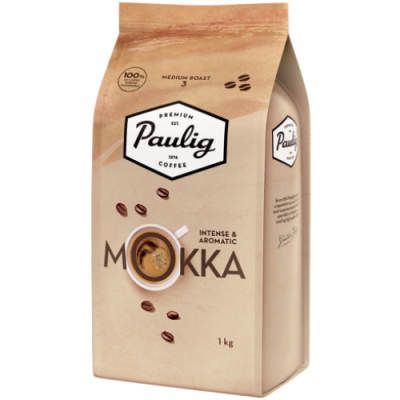 ≡ Купить Кофе в зернах Paulig Mokka 1 кг у ⚡Официального Представителя ...
